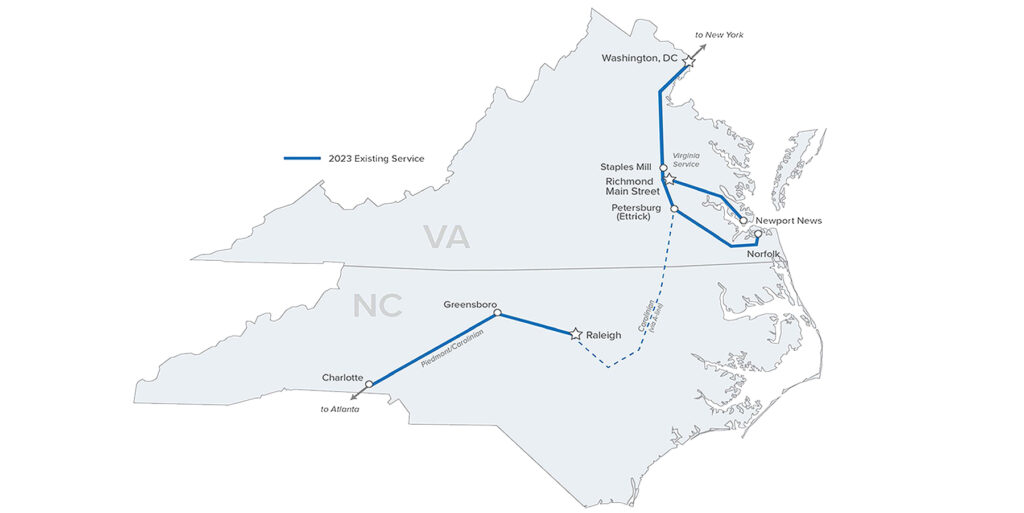 Raleigh to Richmond (R2R) Railway - Benesch