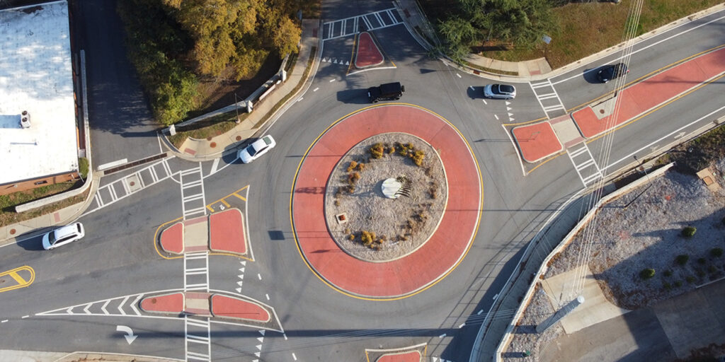 Unique Roundabout Brings Relief to University of Georgia Commuters ...