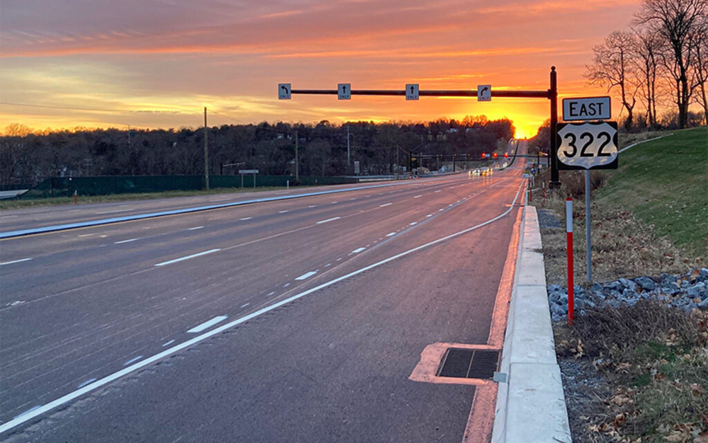 SR 322 Corridor Improvements Address Transportation Challenges - Benesch